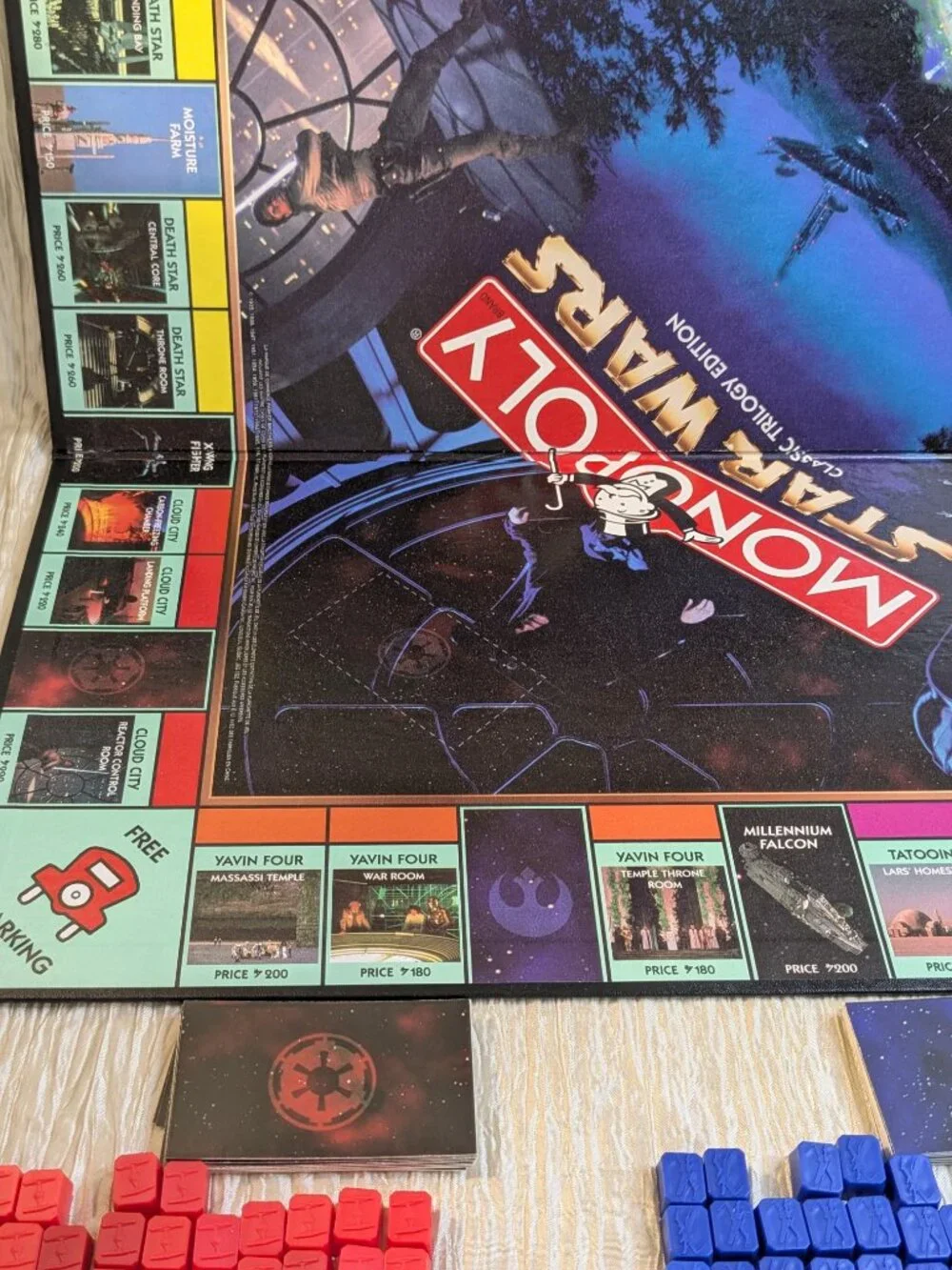 Star Wars | Games | Star Wars Classic Trilogy Edition 997 Monopoly ...